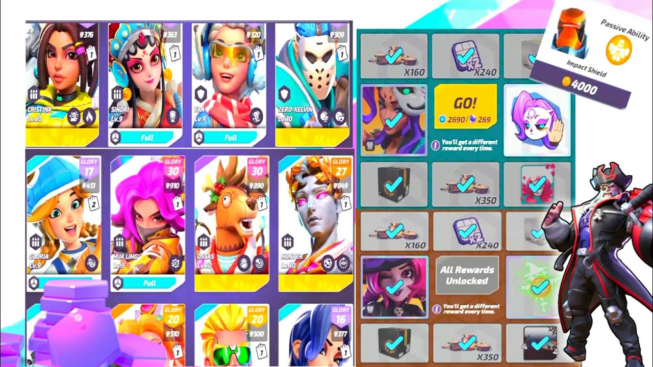 Unlock Everything😱In 10000 T-Gems //T3 Arena - YouTube