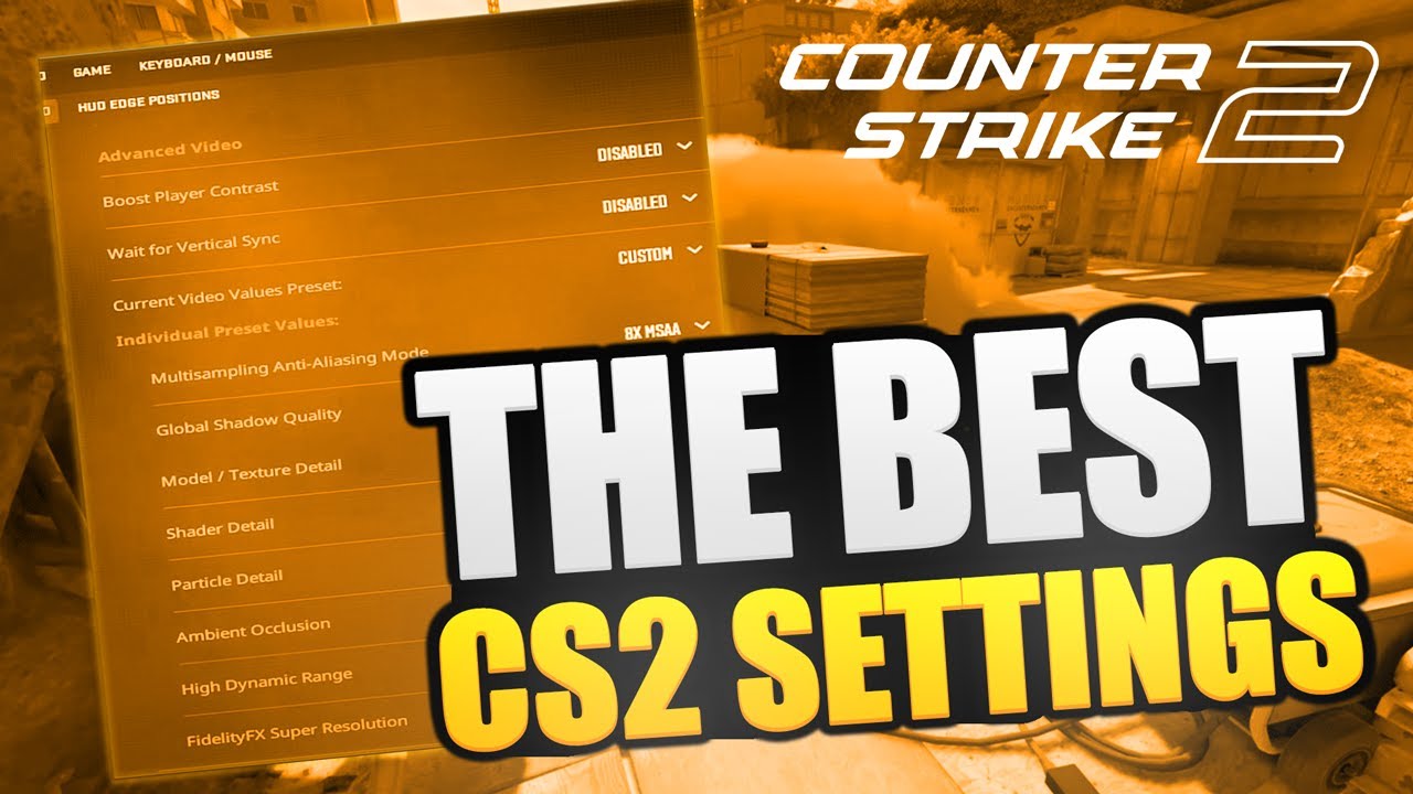 The BEST SETTINGS You NEED for CS2 (RANKED CS2) - YouTube