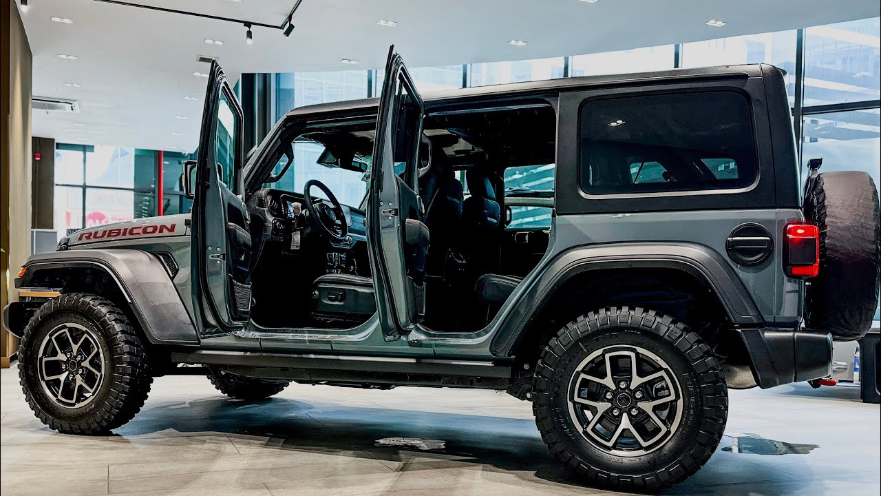 New 2025 Jeep Wrangler Rubicon - Modern Offroad Luxury SUV! - YouTube