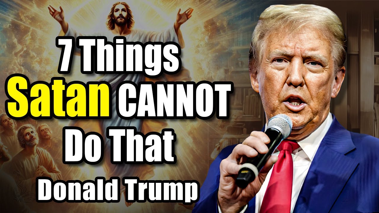 Donald Trump Reveals a Truth About 7 Things Satan CANNOT Do That ...