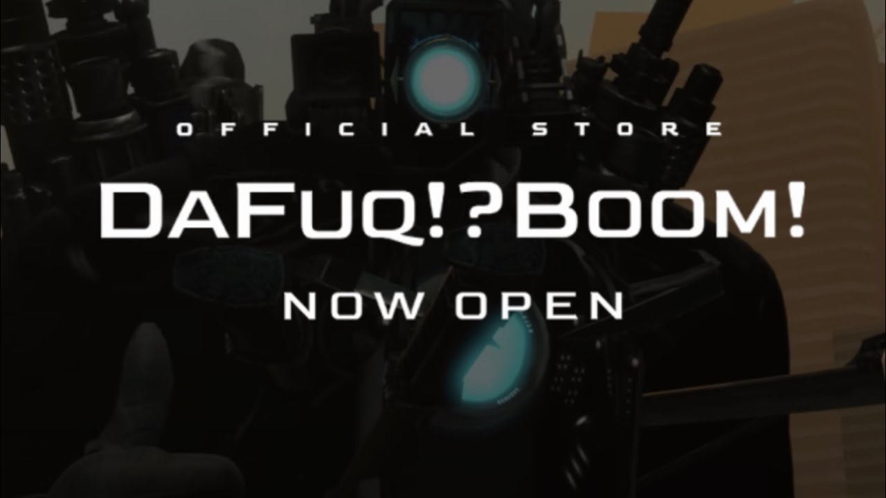 DAFUQ BOOM HAS A OFFICIAL STORE?!! NO WAY - YouTube