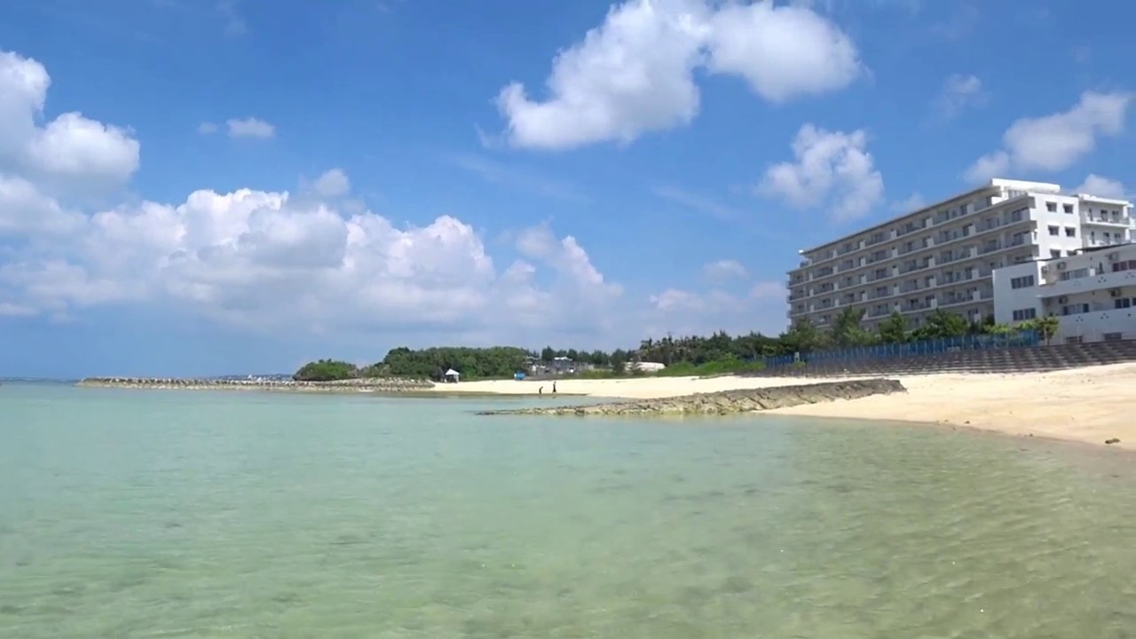 오키나와 동네해변의 클라스, Okinawa Sunabe beach - YouTube