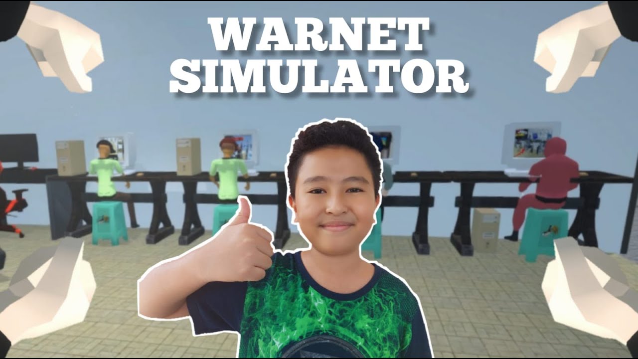 Warnet Simulator - part 1 SERU BANGET NGEJAGA WARNET - YouTube