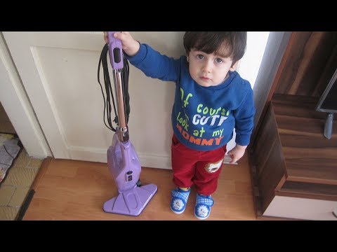 DEHA DORUK GERÇEK ELEKTRİK SÜPÜRGESİ İLE EVİ SÜPÜRÜYOR | EĞLENCELİ ÇOCUK VİDEOLARI
