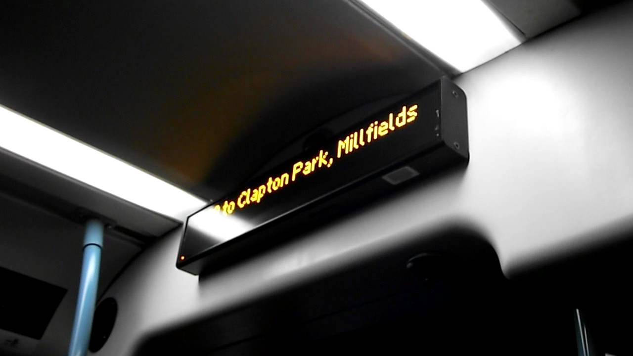 308 to Clapton Park, Millfields - YouTube