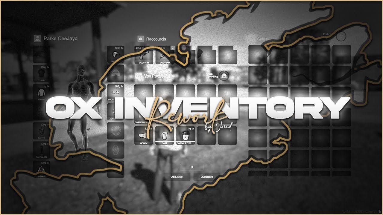 Ox Inventory Redesign | 2 Themes - YouTube