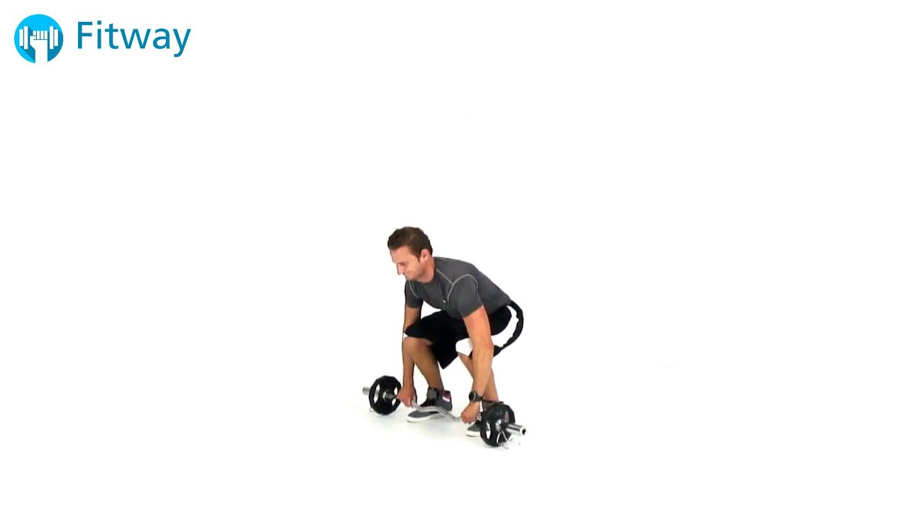 How To Do: EZ Curl Bar Push Press | Shoulder Workout Exercise - YouTube