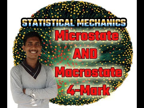 Microstate and Macrostate(Unit-1) - YouTube