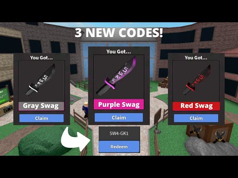 3 New knife codes in MM2! | (GODLY) ROBLOX Murder Mystery 2 - YouTube