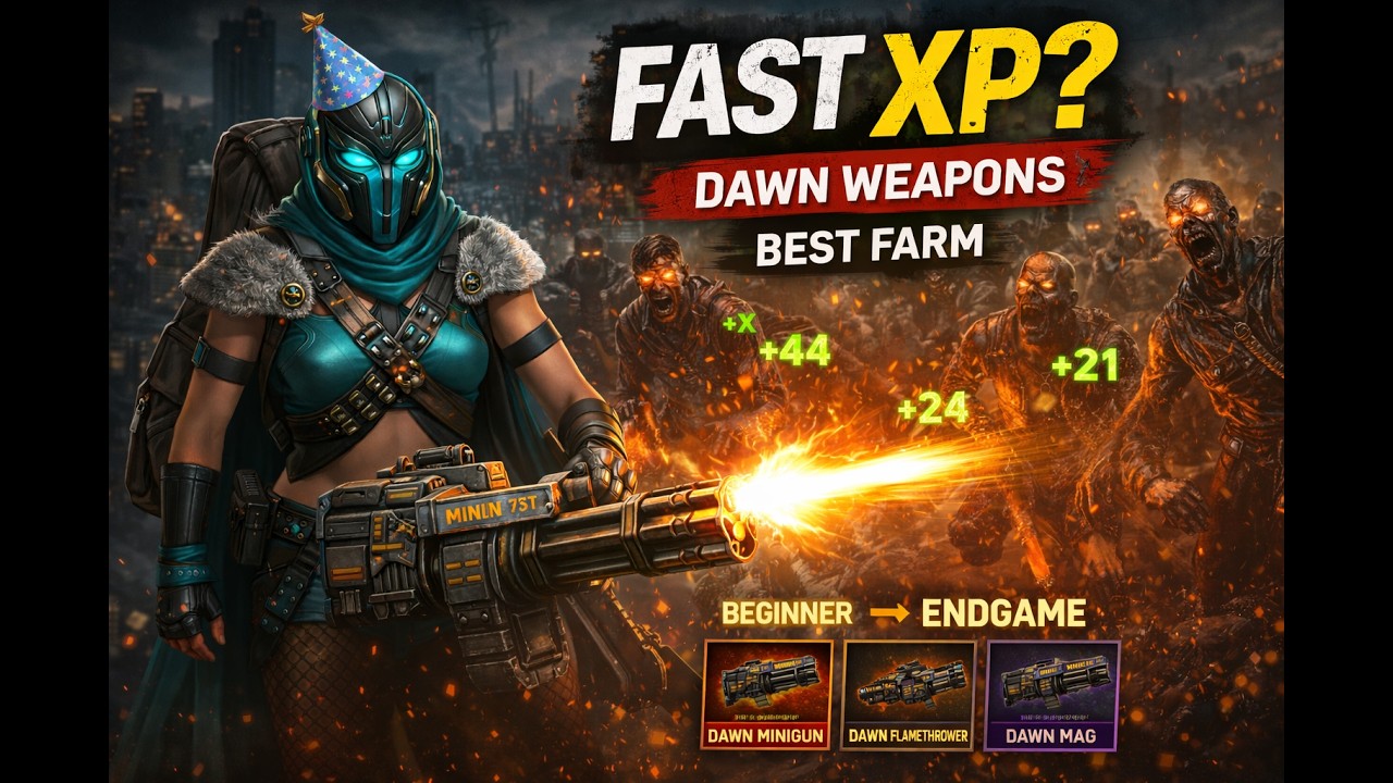 Dead Frontier – FASTEST XP? Dawn Weapons Tested (Wastelands) - YouTube