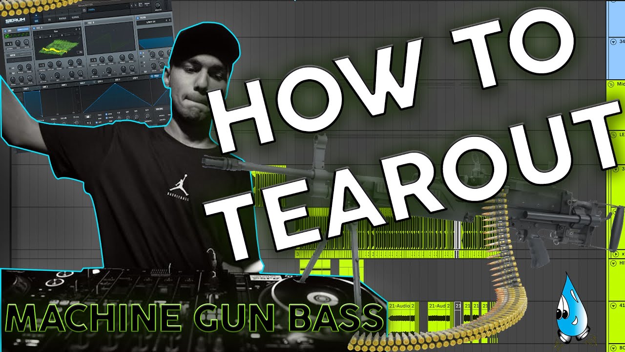How To Make TEAROUT MACHINE GUN BASS Like MARAUDA - YouTube