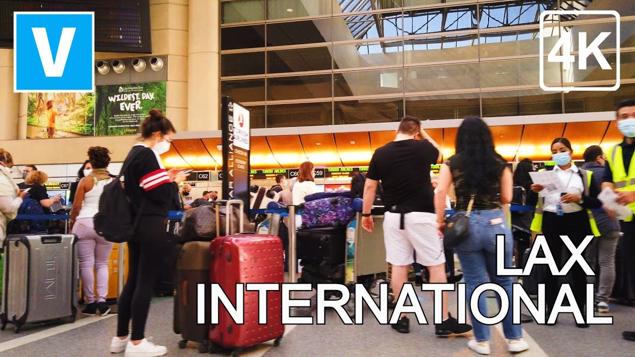 [4K] LAX - SEASON 1 [MAY] Walking around Los Angeles INTERNATIONAL ...