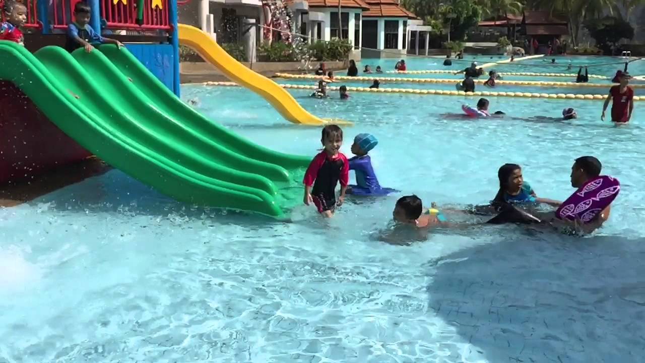 Kids fun time at Resort World Kijal, Terengganu - YouTube