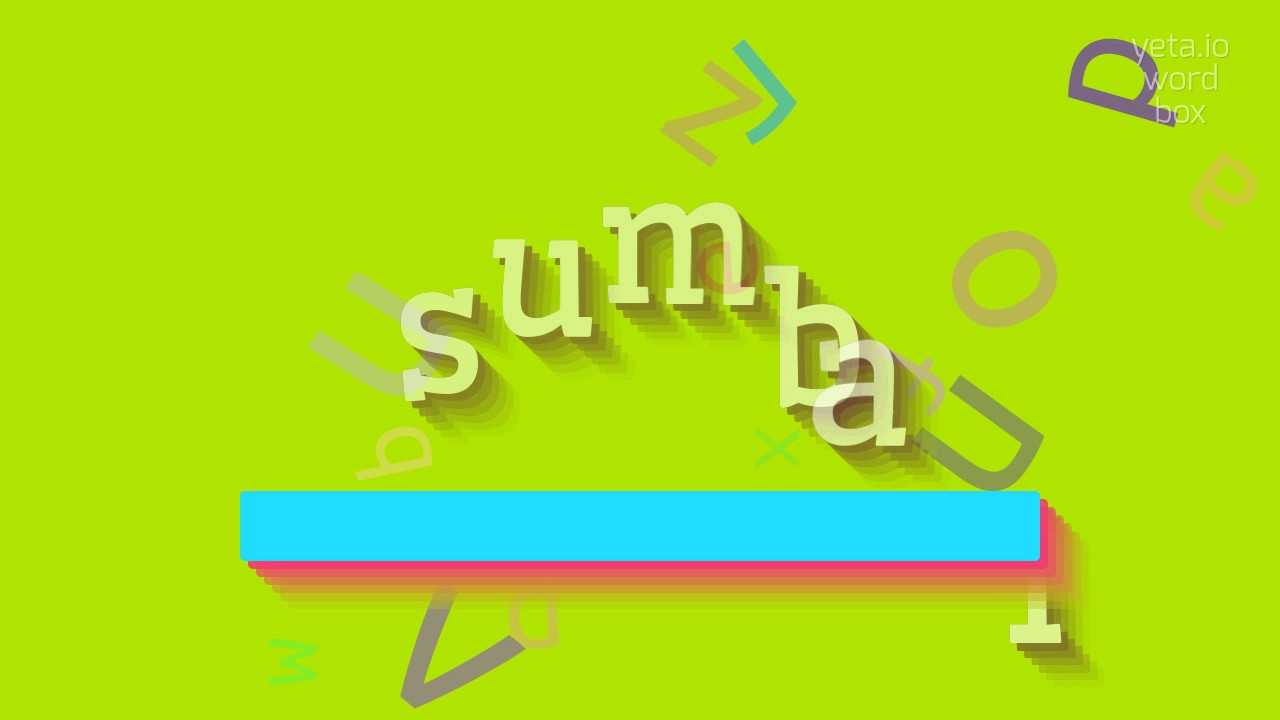 How to say "sumbal"! (High Quality Voices) - YouTube