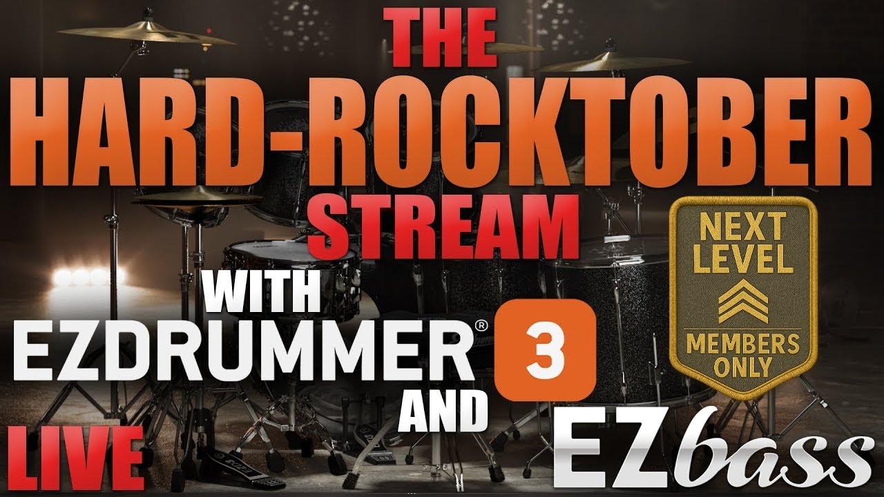 Hard-Rocktober Toontrack Themes Live Stream | Heavy Rock EZX | Hard ...