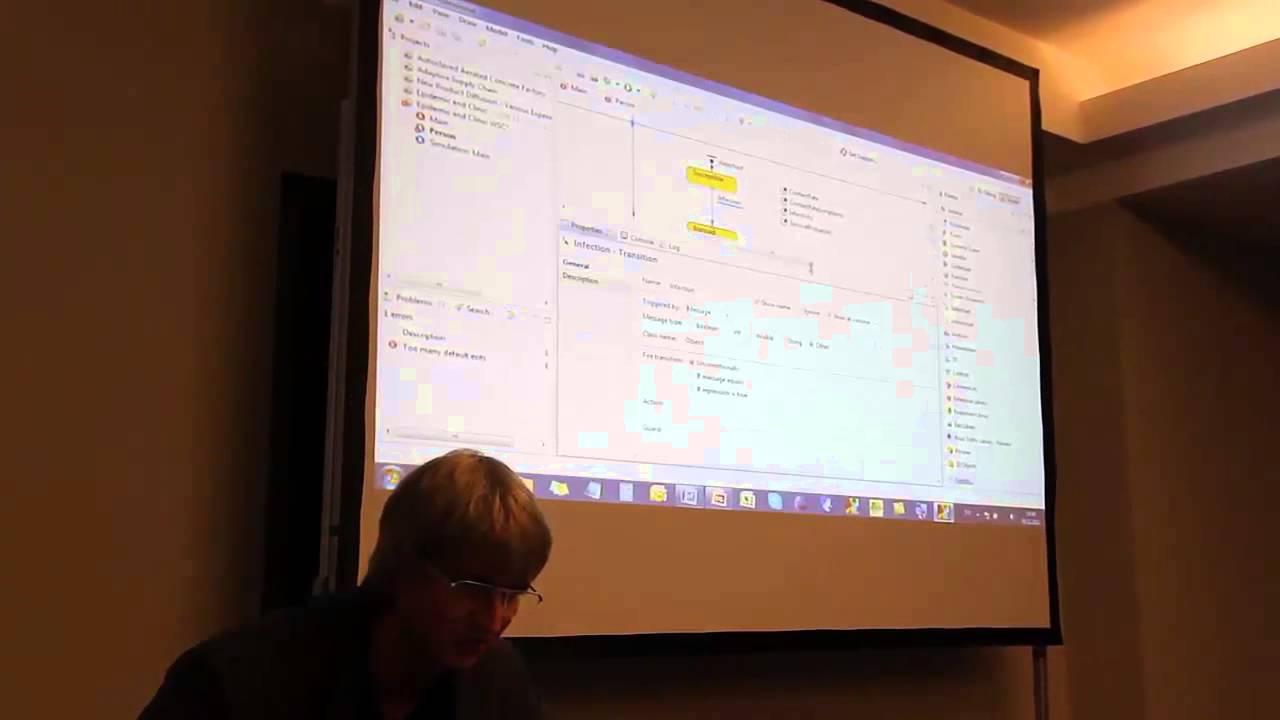 Live model building: Agent based epidemic model - YouTube