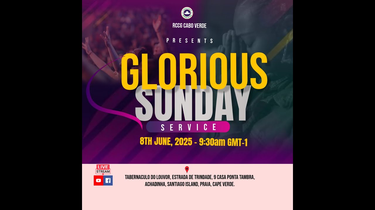 HASTE LEADS TO WASTE | GLORIOUS SUNDAY SERVICE | SUNDAY 8TH JUNE 2025 ...