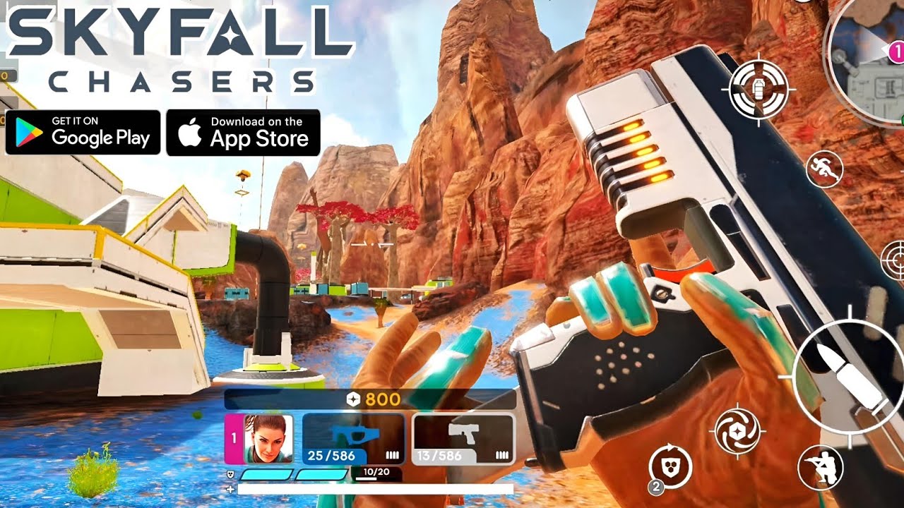 Game FPS Baru Mirip Apex Legends - Skyfall Chasers ( Android/IOS) - YouTube