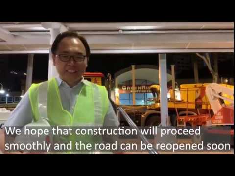 The Making of High Covered Linkway at Jelapang Road - YouTube