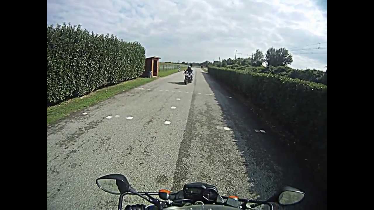 Plateau moto Lyon nord - Rapide évitement droit GOPRO - YouTube