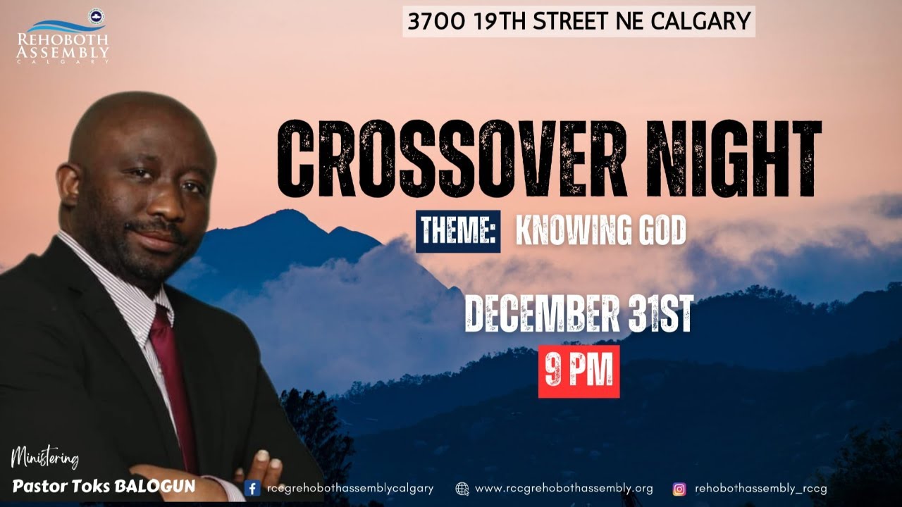 2024-2025 Crossover Night Service - YouTube