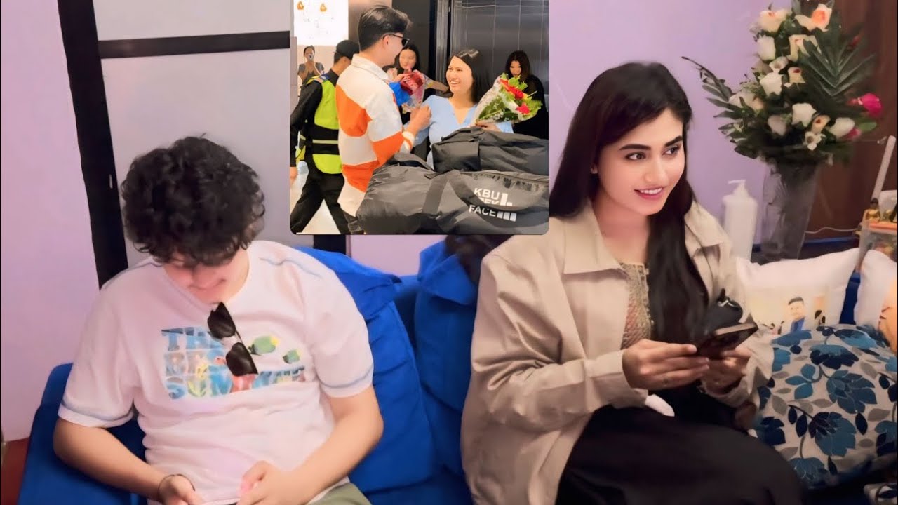 Finally maya le patako saman paya unboxing Baki hey guys ♥️🎁# ...