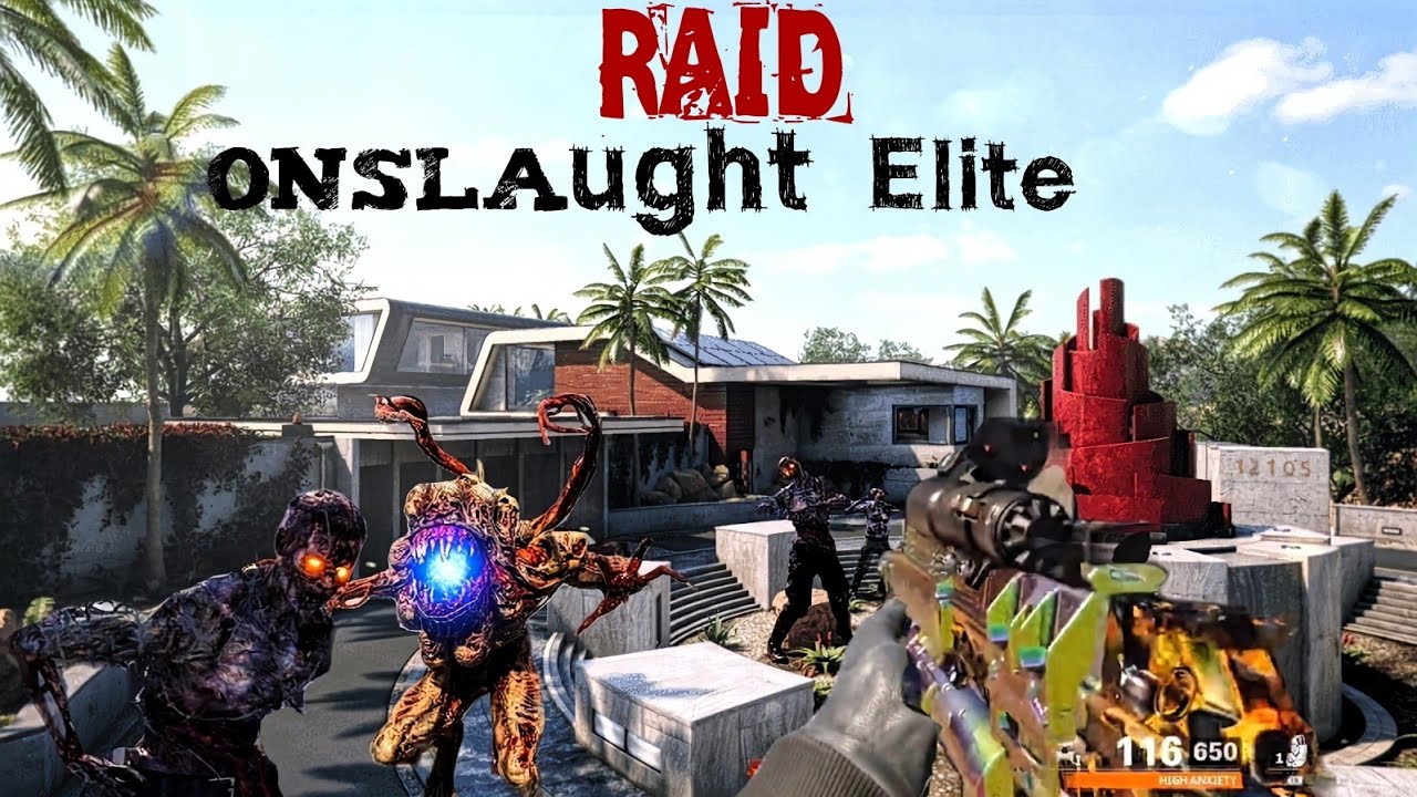 Raid - Call Of Duty Black Ops Cold War Zombies Onslaught Elite Gameplay ...