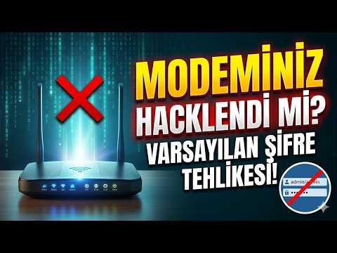 Modem Arkasındaki O Şifre Sizi Ele Veriyor Olabilir! #teknoloji #bilgisayar #modem #siberguvenlik