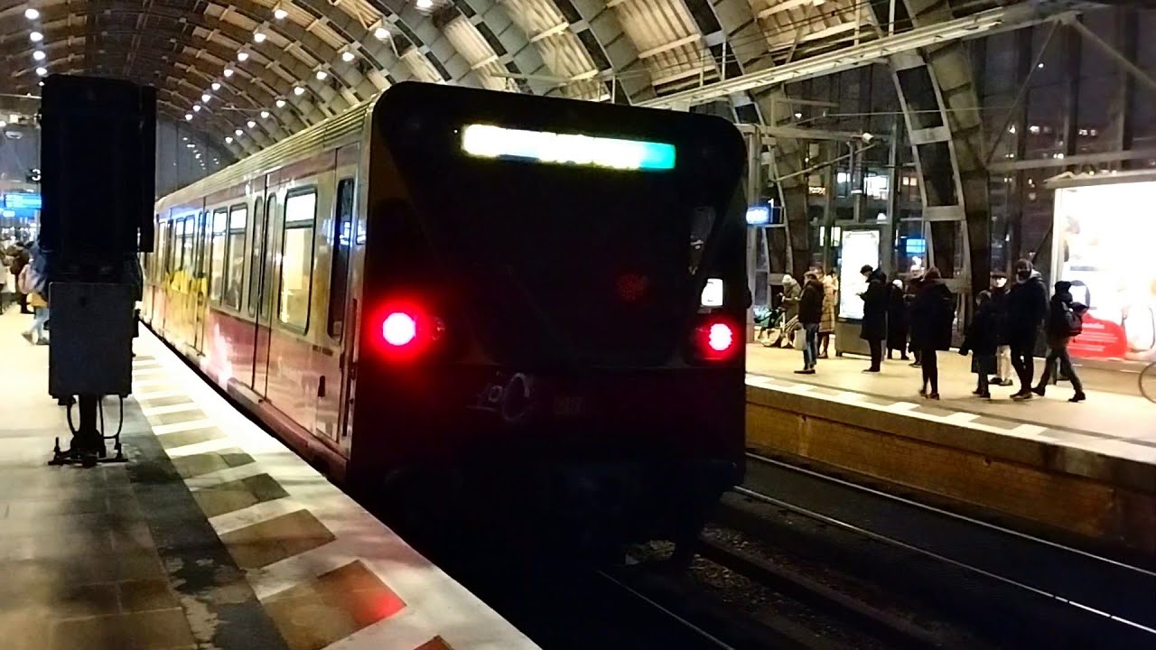 S Bahn Berlin BR 480 Einfahrt S3 Alexanderplatz - YouTube