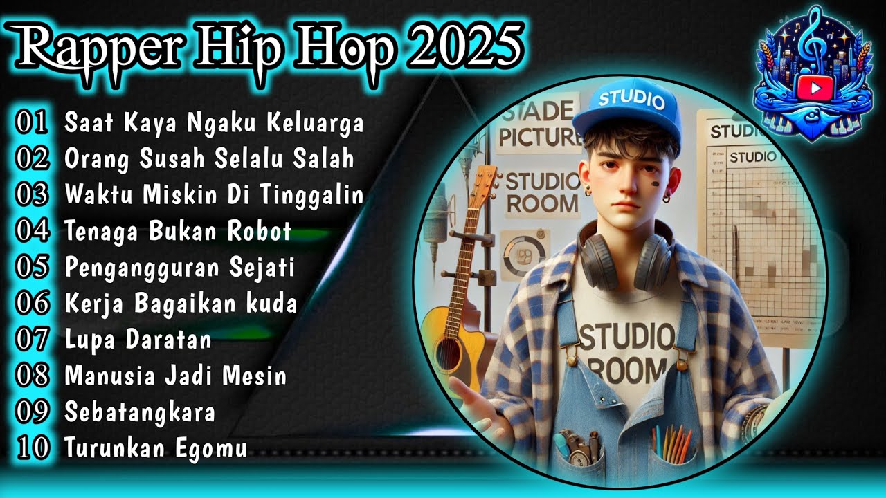NEW RAPPER HIP HOP INDONESIA 2025🔥 FULL ALBUM: TENAGA BUKAN ROBOT. # ...