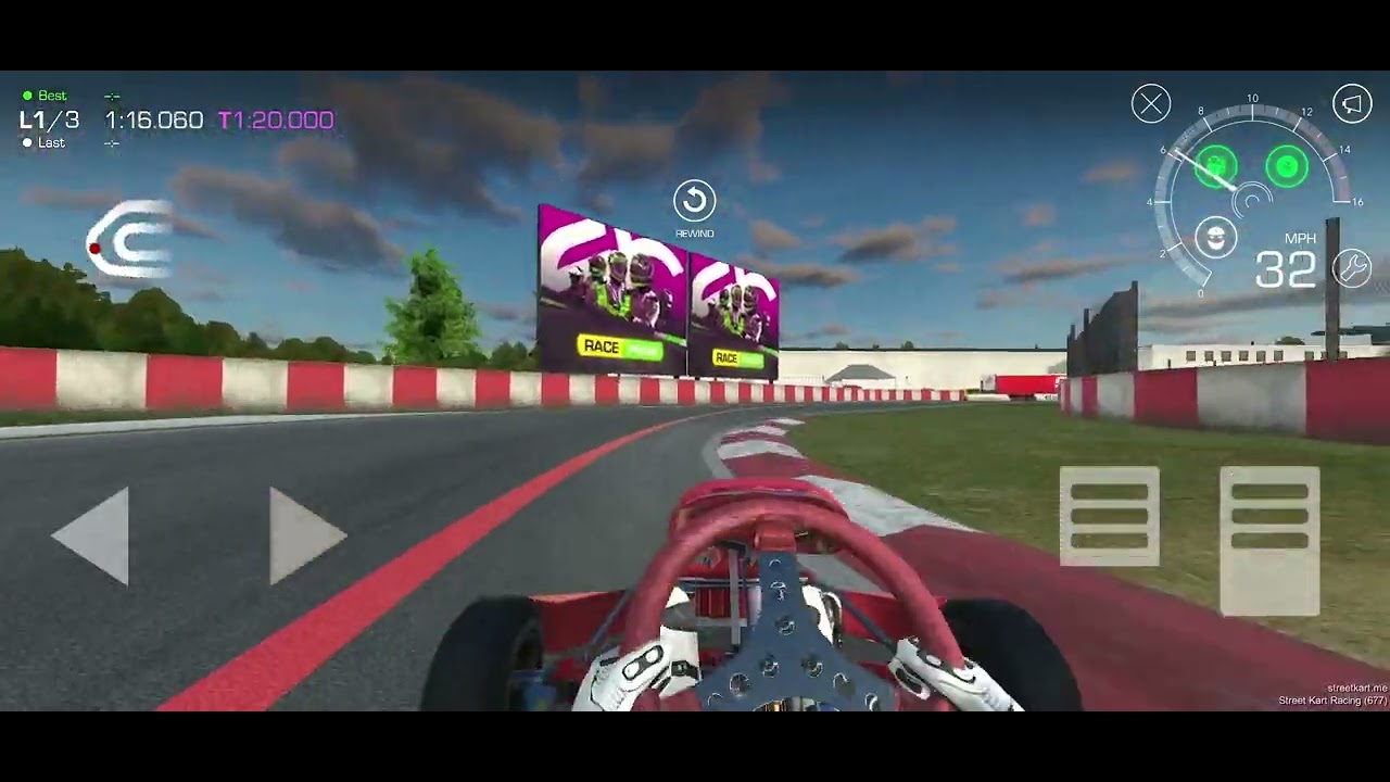 GO KART PRACTICE LAPS | Street Kart #1 Racing Game - YouTube