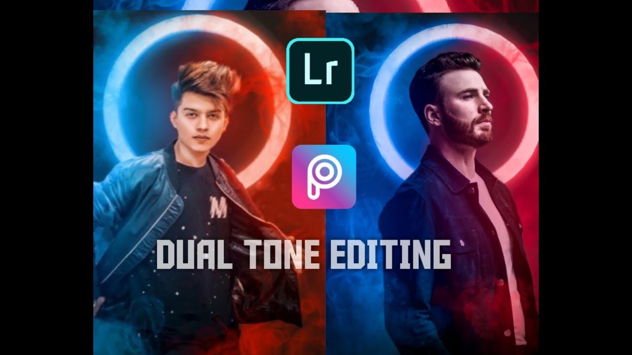 Picsart dual tone effect photo editing tutorial - YouTube