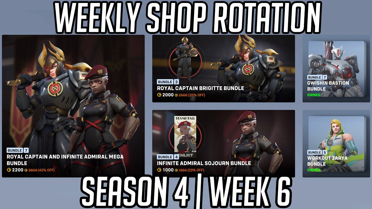 Season 4 | Week 6 Shop Rotation - Overwatch 2 - YouTube
