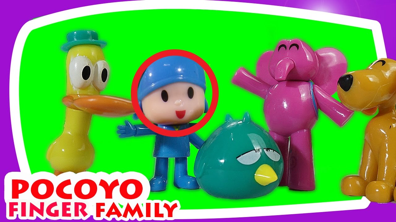 Pocoyo Finger Family Nursery Rhyme - YouTube