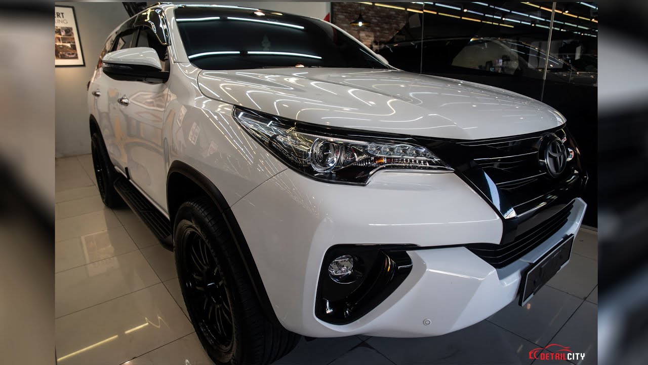 TOYOTA FORTUNER UNDERGOES SIGNATURE DETAILING PROGRAM - YouTube