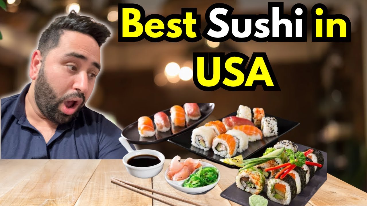 5-Star Sushi Experience at the TOP RATED Sushi House in USA - YouTube