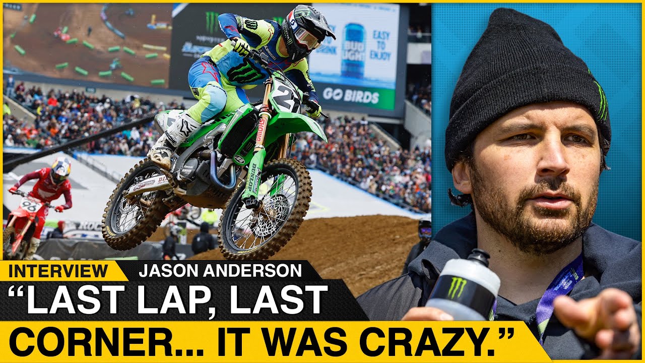 “Last lap, last corner… It was crazy.” | Jason Anderson on Philadelphia ...