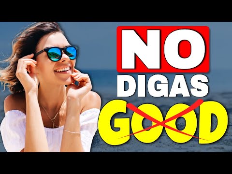 DEJA DE DECIR GOOD EN INGLÉS - YouTube