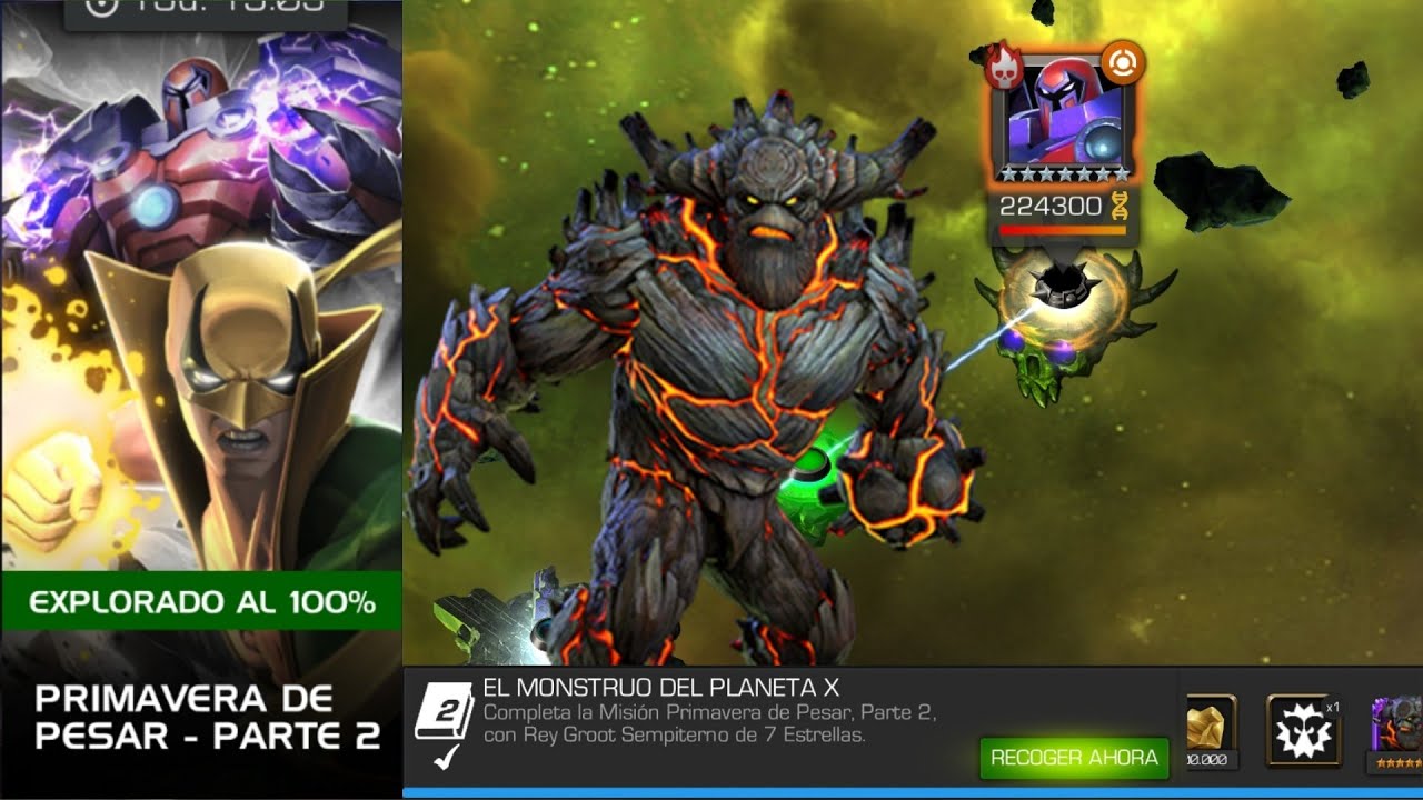 Primavera de Pesar - Parte 2 - Rey Groot Sempiterno | MCOC - YouTube