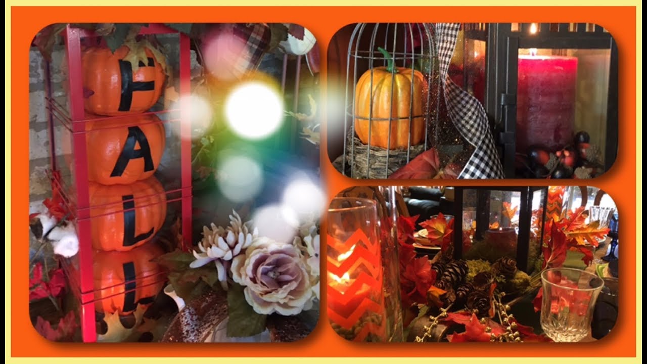 ~ 10 DIYs- Simple Fall DIY's, Plus Fall Room Decor ideas - Vingnettes ...