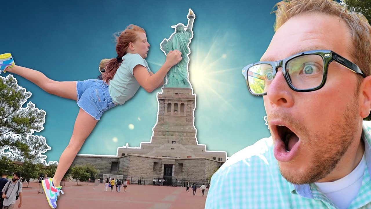 Statue of Liberty Travel Vlog (Super Windy) - YouTube