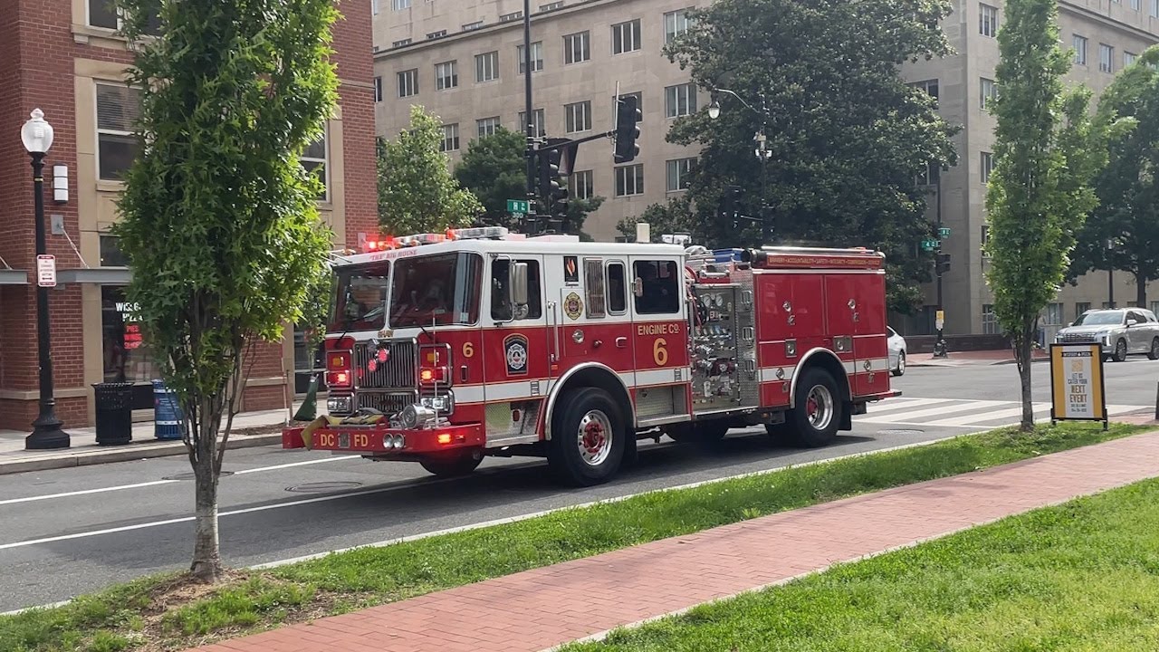 Engine 6 Responding to a Medical - D.C. Fire & EMS - YouTube
