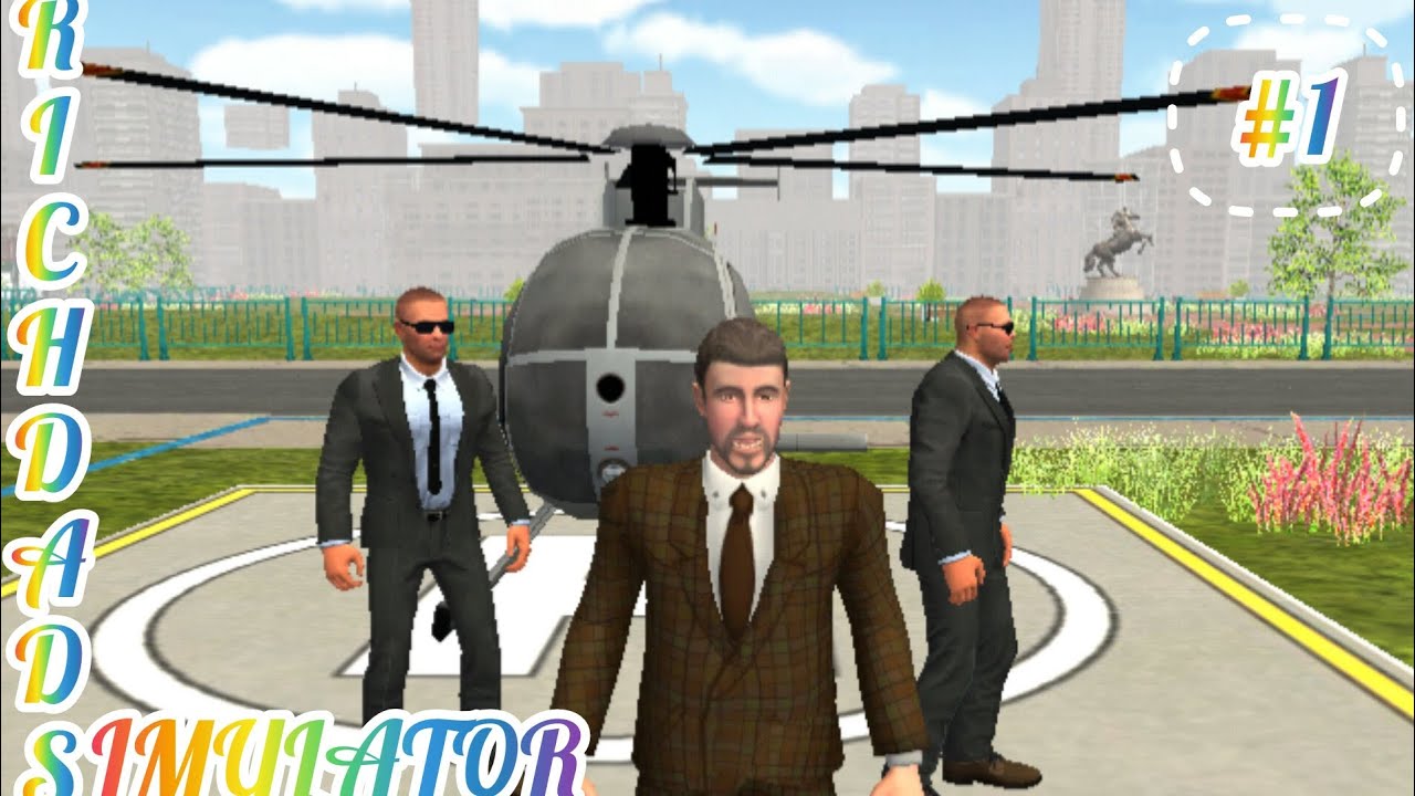 RICH DAD LIFE SIMULATOR GAMEPLAY EPISODE 1 FROM (MR QURESHI) - YouTube