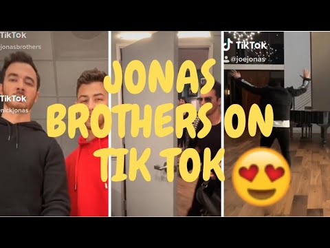 Jonas brothers on Tik tok - Part 1 - YouTube