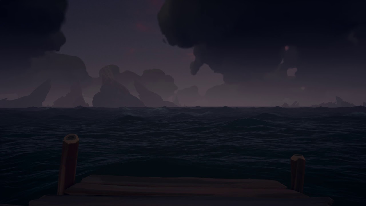 Dagger Tooth Outpost | Sea of Thieves Ambience - YouTube