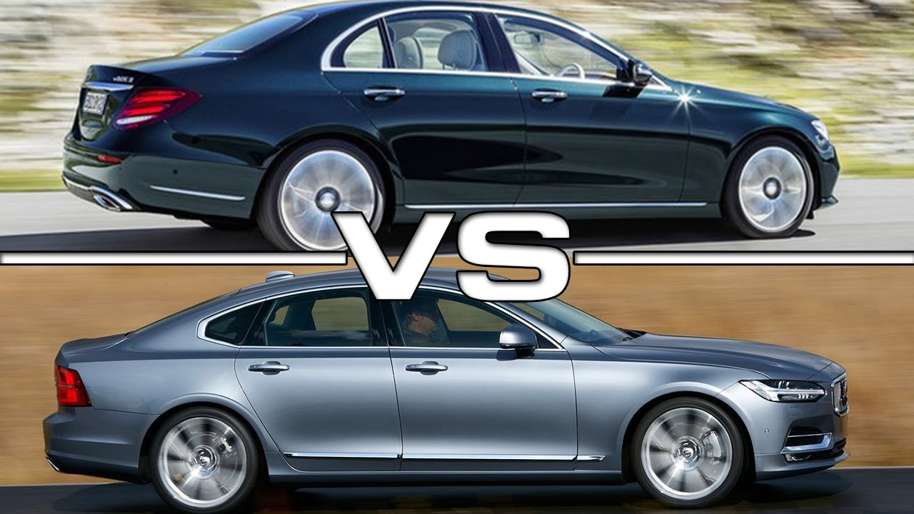 Mercedes Benz E-Class vs Volvo S90 - YouTube
