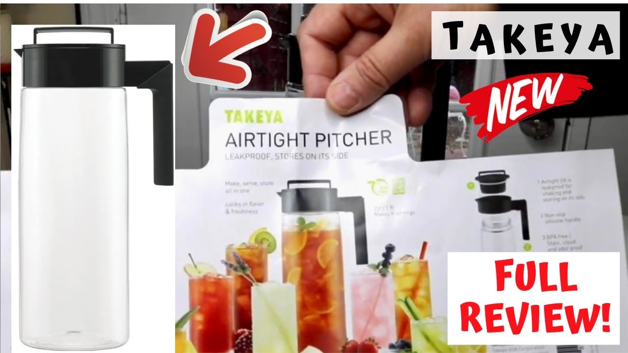 TAKEYA - Airtight Pitcher, 2-Quart - FULL Review ️ - YouTube
