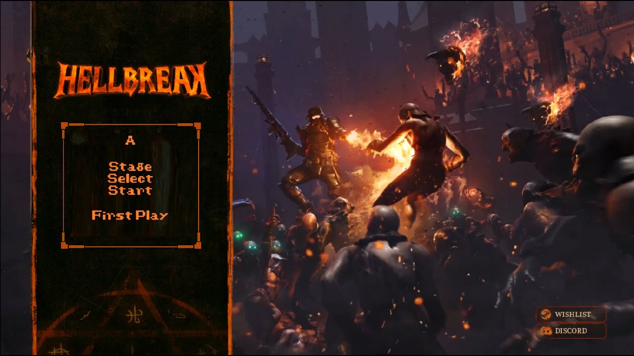 Demo Time: HELLBREAK [A Stage Select Start First Play: Part 1] - YouTube