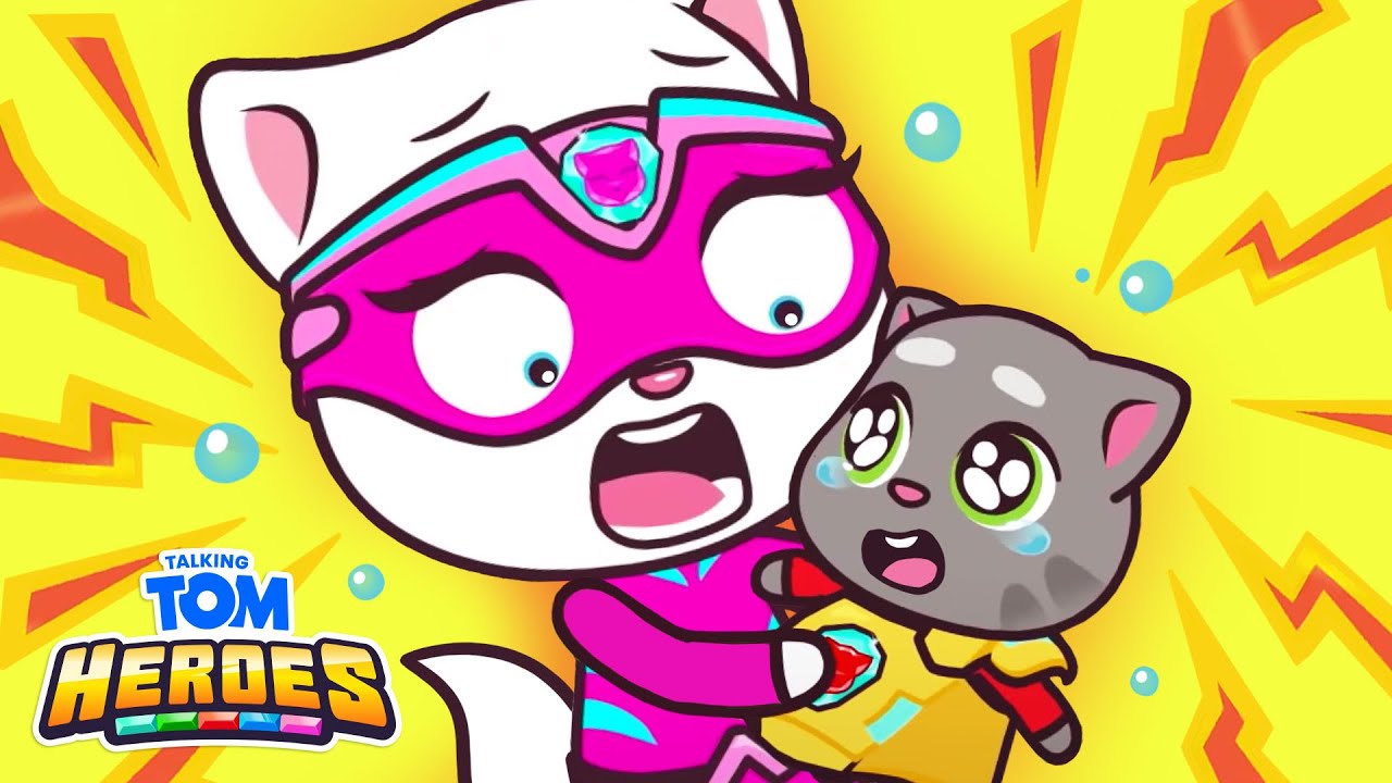 Super Baby Heroes ⚡🤯 Talking Tom Heroes + Talking Tom & Friends Minis ...