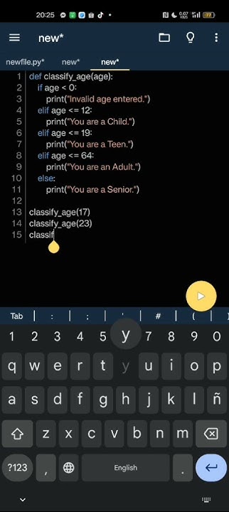 Age Classifier - Computer Programming Act Lab 5 - YouTube